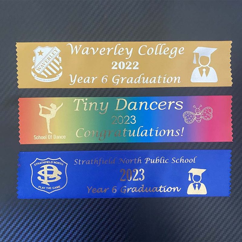 First Place Ribbons: Custom School & Club Award Ribbons NSW