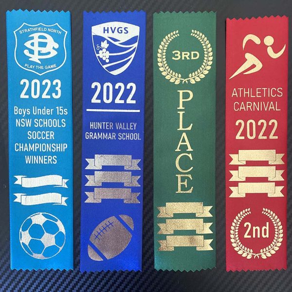 First Place Ribbons: Custom School & Club Award Ribbons NSW