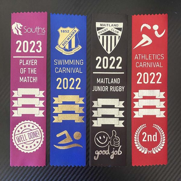 First Place Ribbons: Custom School & Club Award Ribbons NSW