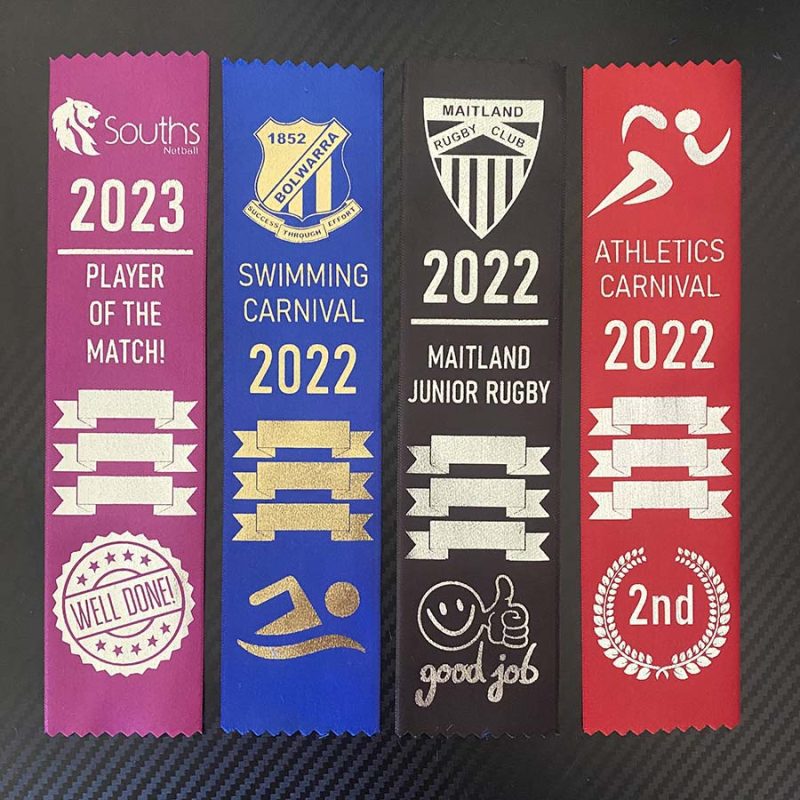 First Place Ribbons: Custom School & Club Award Ribbons NSW